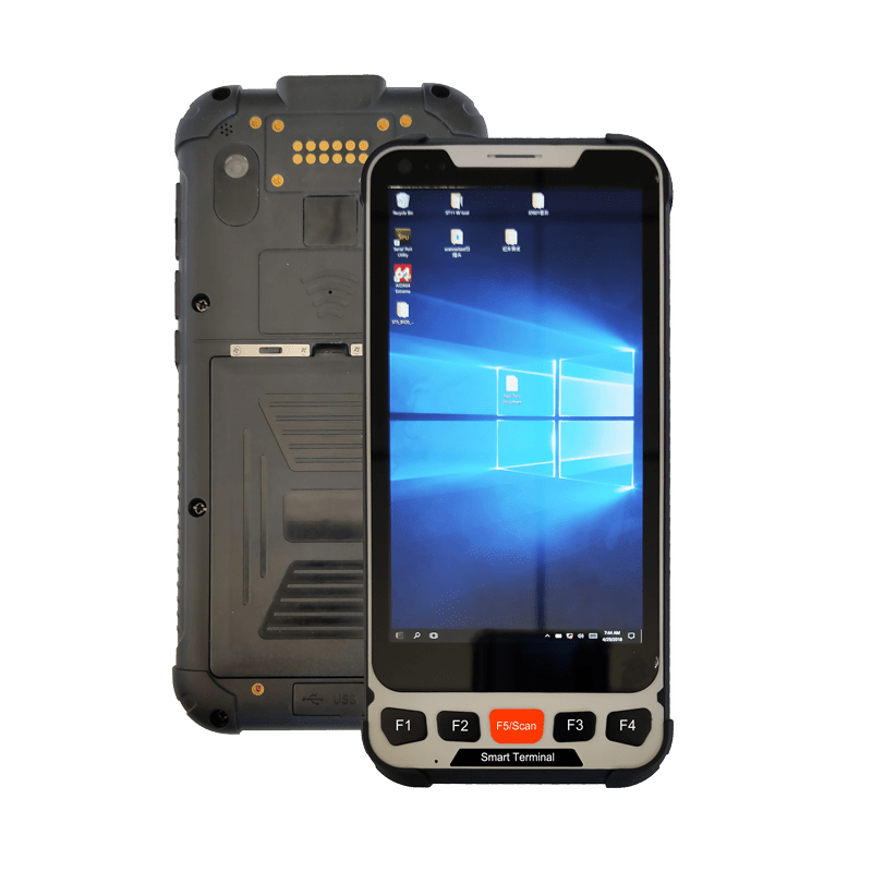 Rugged Tablet 5.5inch Windows Handheld Terminal PDA With 2D Barcode ...