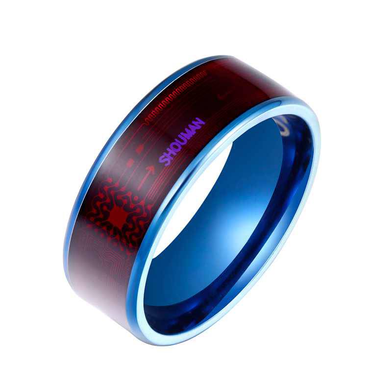 Men's Ring Magic Wear NFC Smart Ring Finger Digital Ring for Android ...